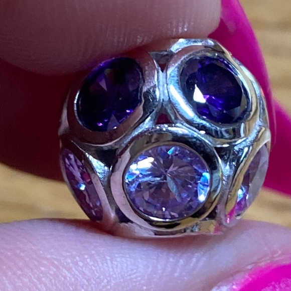 Cario Biagi | Jewelry | Cario Biagi Jewelry Light Dark Purple Stones ...